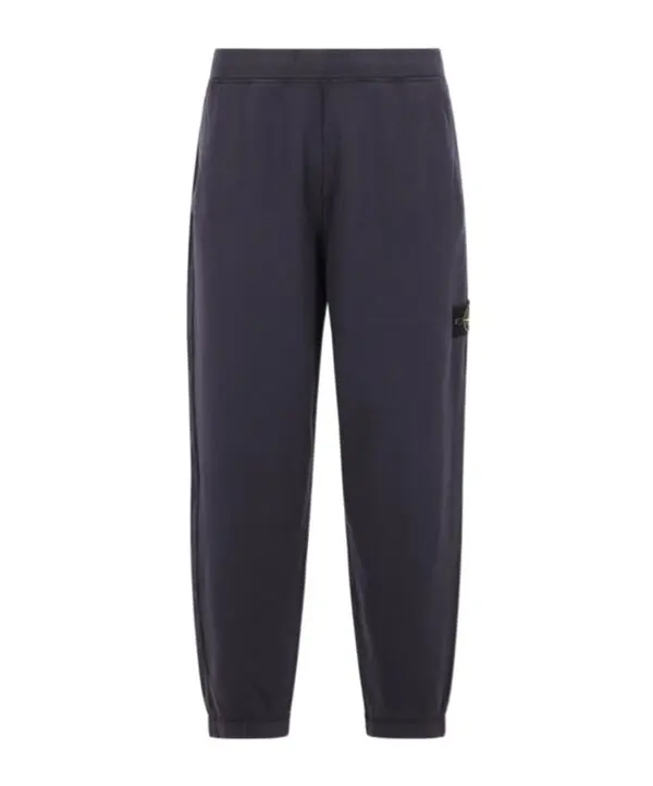 Stone Island Logo Patch Sweatpants - Navy