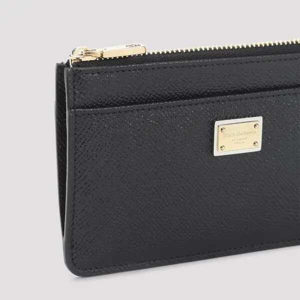 Dolce & Gabbana Dolce Gabbana Dauphine Logo Plaque Card Holder