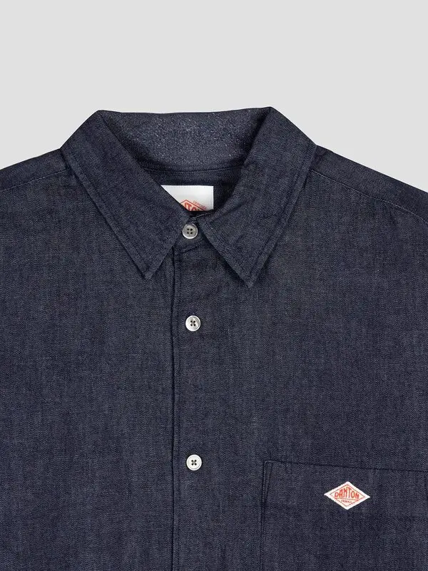 DANTON Long-sleeved Denim Shirt