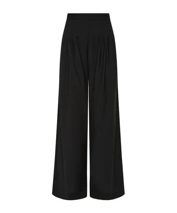 SIR. Beatrice Pleated-detailing Wide-leg Trousers
