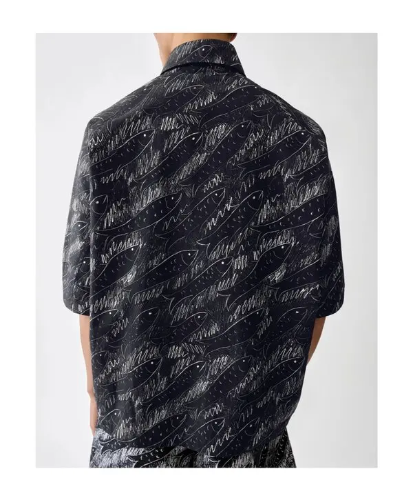 Jacquemus Short-sleeved Loose Shirt