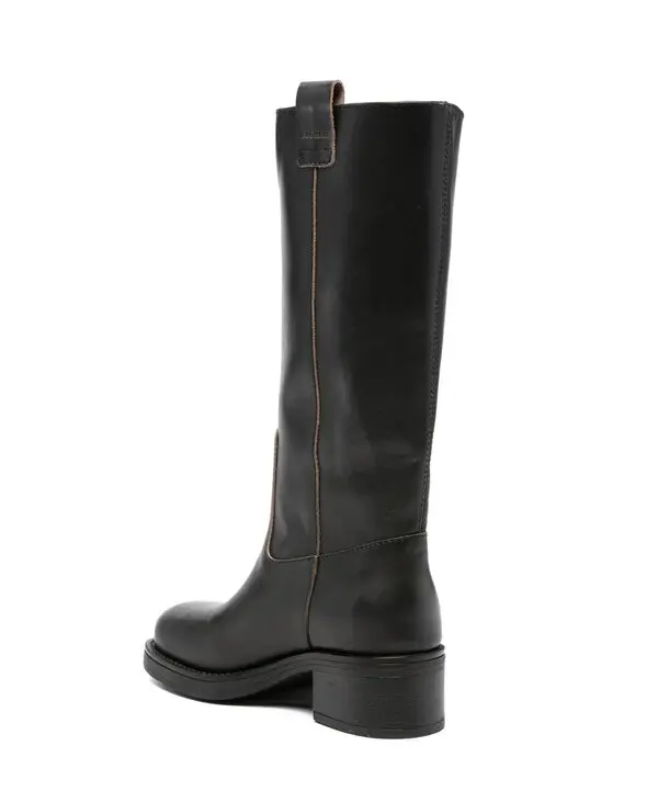 ALOHAS Sajan Round-toe Knee-high Boots