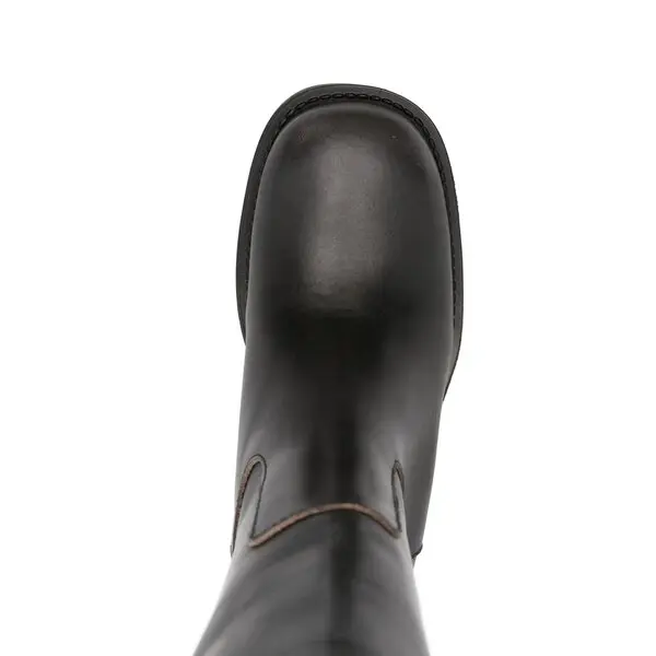 ALOHAS Sajan Round-toe Knee-high Boots