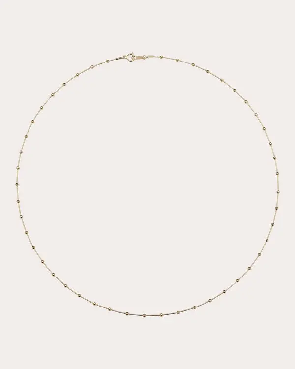 RITIQUE 18k Planeti Solo Wire Necklace