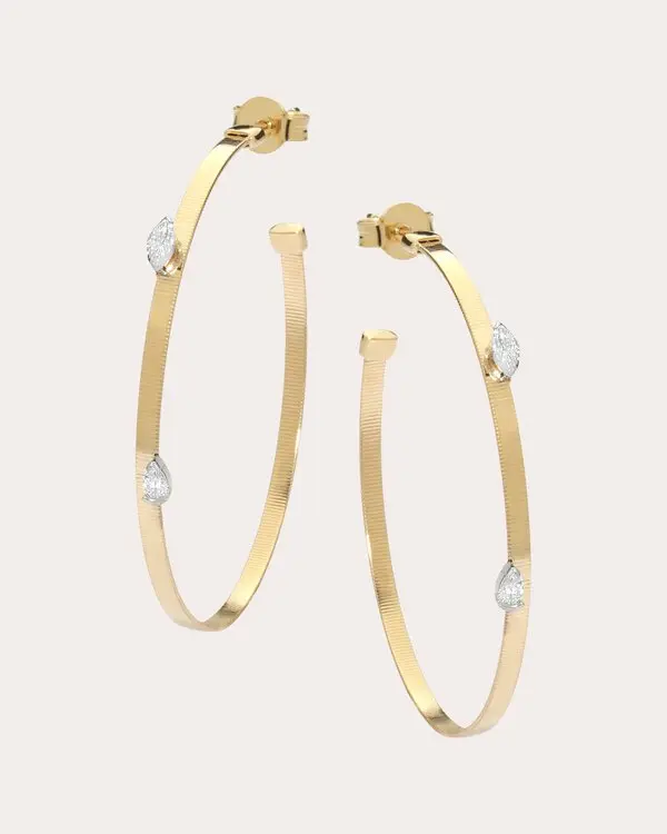 RITIQUE Diamond Neo Mini Mélange Hoop Earrings