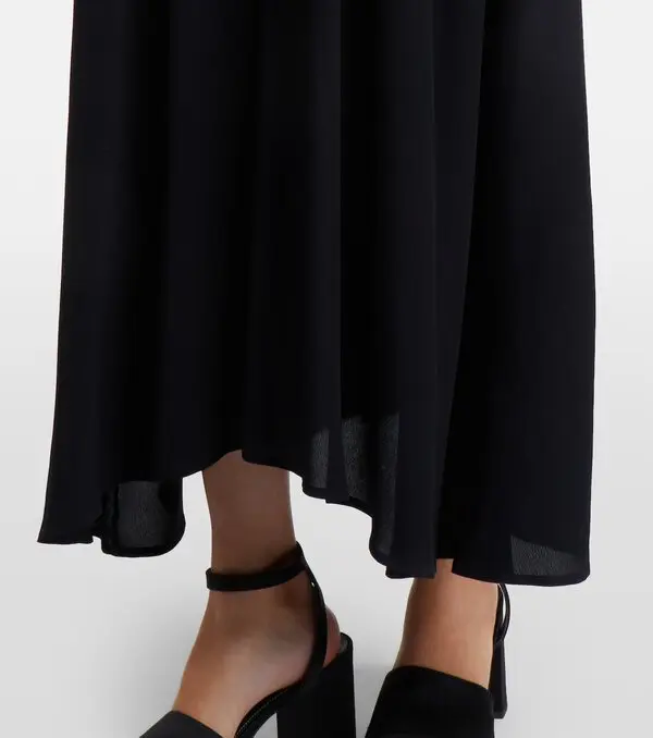 TOTEME Tie-neck Maxi Dress