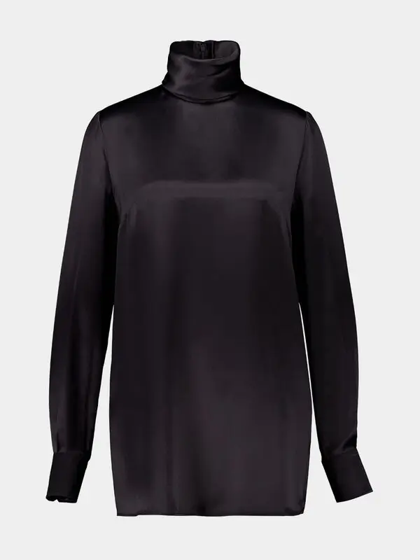 Dolce & Gabbana Silk Satin Blouse
