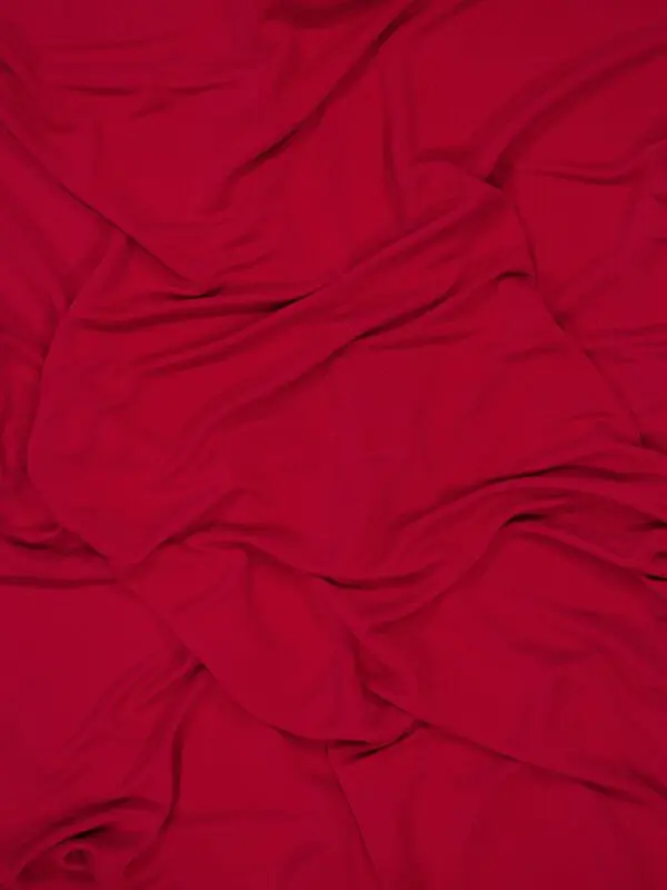 Stella McCartney Draped Crepe Jersey Gown - Red
