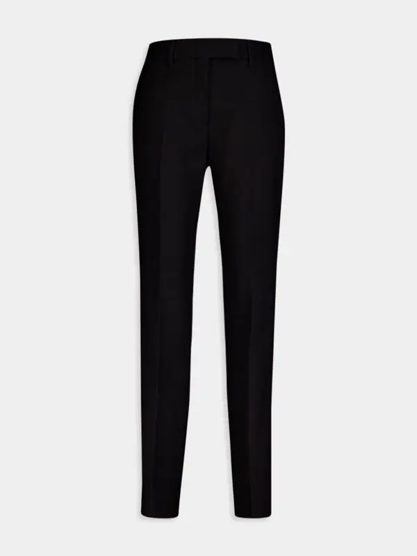 Prada Classic Wool Straight-leg Trousers