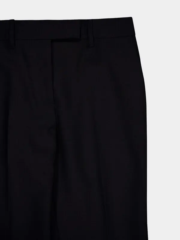 Prada Classic Wool Straight-leg Trousers
