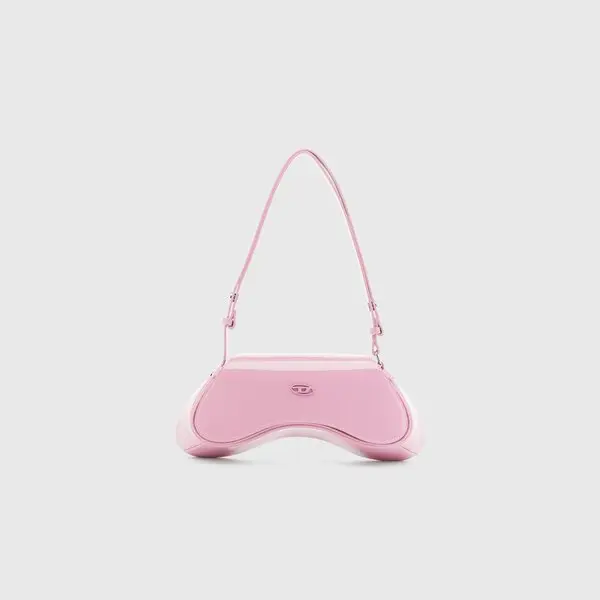 DIESEL® Play Glossy Crossbody Bag - Pink