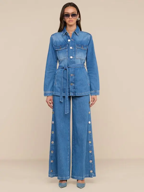 L'Agence Samaya Jean Jacket