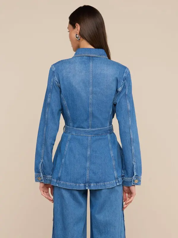 L'Agence Samaya Jean Jacket
