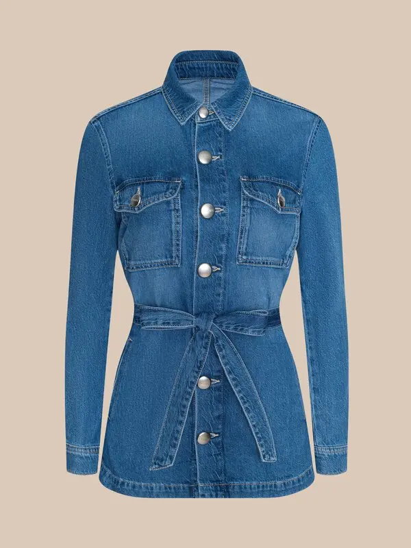 L'Agence Samaya Jean Jacket