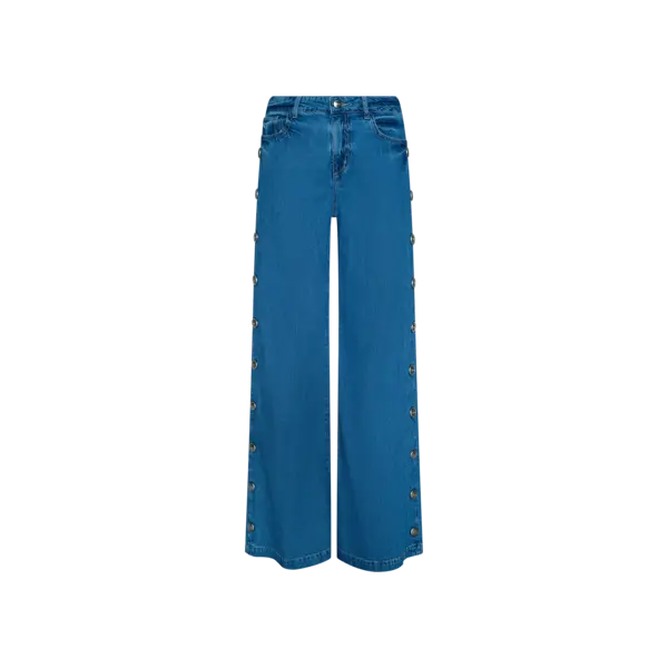 L'Agence Jennings Snap Wide-leg Jean