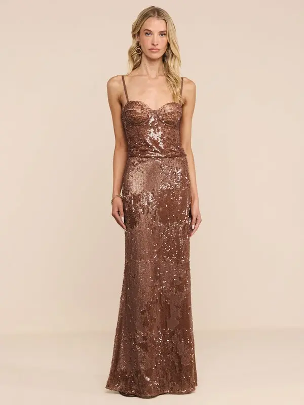 L'Agence Lior Sequin Top