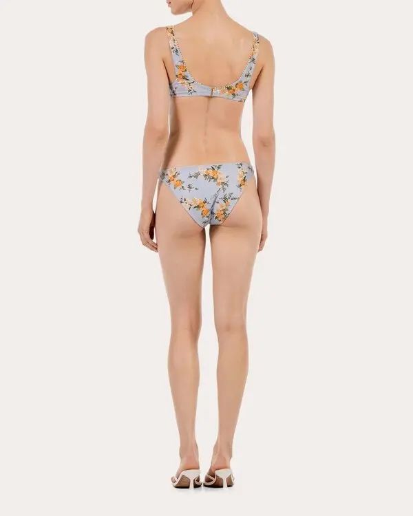 Agua Bendita Hacienda Valle Underwire Bikini Top Elastane/polyester/polyamide