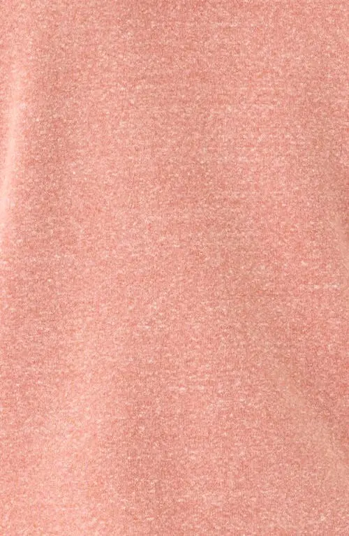 THREADS 4 THOUGHT Trim Fit Heathered Fleece Zip Hoodie - Firefly