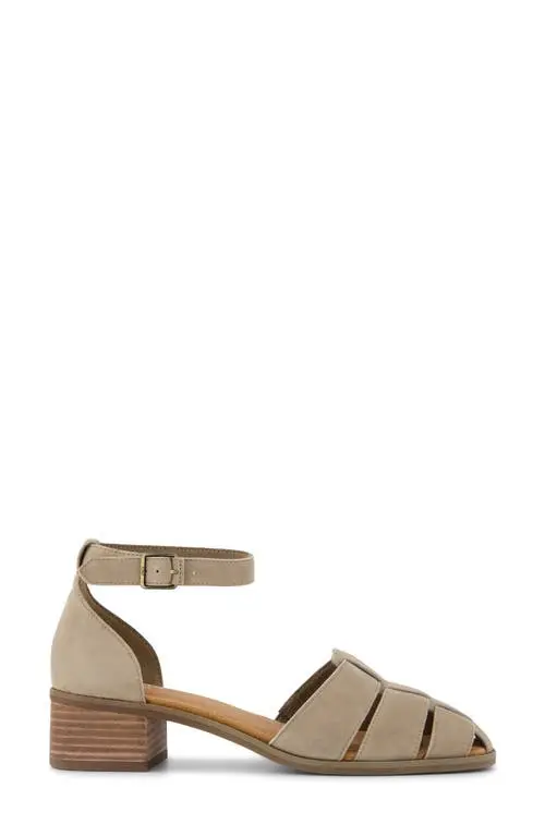 Toms Jaclyn Ankle Strap Fisherman Sandal - Medium Beige
