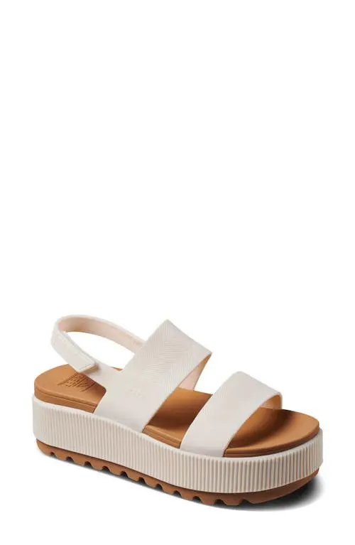 Reef Water Vista Platform Slingback Sandal - Cloud