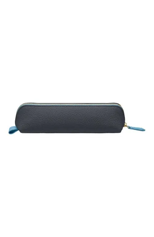 MAISON DE SABRE Leather Pencil Case - Graphite Sky