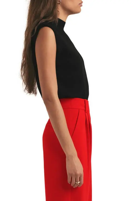 FAVORITE DAUGHTER The Whitney Sleeveless Knit Crop Top