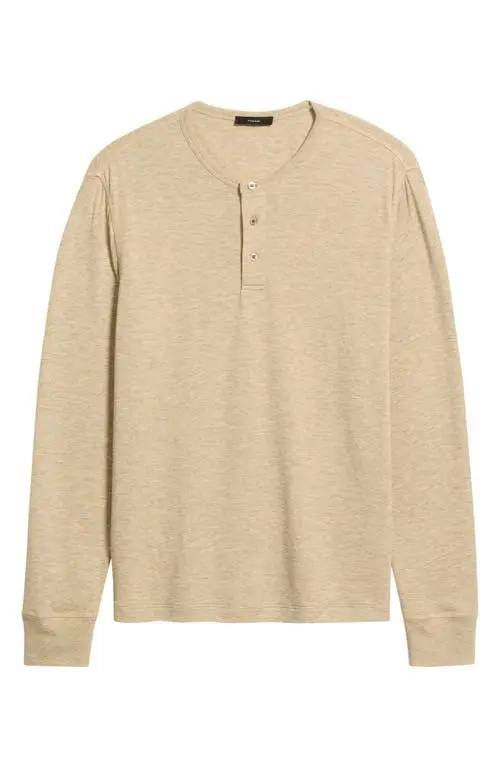 Vince Long Sleeve Pima Cotton & Modal Henley