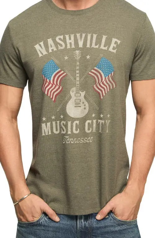 Lucky Brand Nashville Guitars Graphic T-shirt