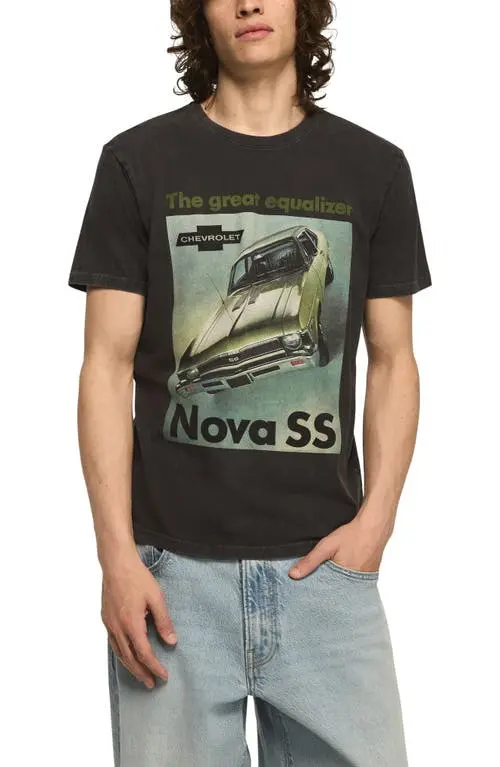 Lucky Brand Chevrolet Nova Graphic T-shirt - Jet Black