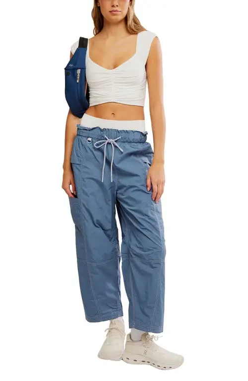Free People Breathe Deeper Crop Top - White
