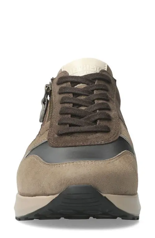 Mephisto Kim" Sneaker With Colorblocked Accents - Walnut