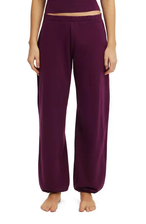 Cotton:on Dreamy Soft Balloon Leg Pant - Blackcurrant