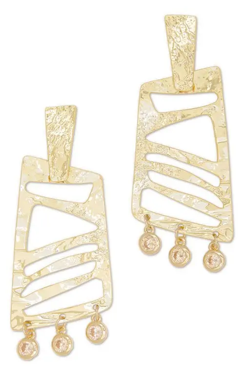 Ramy Brook Eli Geometric Drop Earrings - Gold