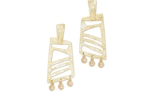 Ramy Brook Eli Geometric Drop Earrings