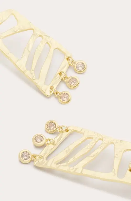 Ramy Brook Eli Geometric Drop Earrings