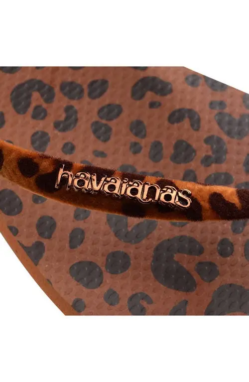 Havaianas Flocked Strap Flip Flop