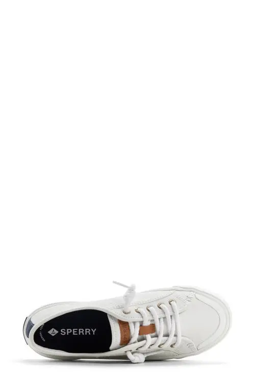 Sperry Pier Wave Low Top Sneaker - White