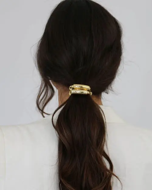 BY LILLA Champagne Capsule Bracelet Hairtie Set