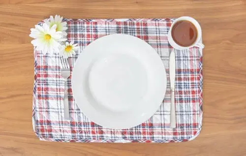 C&F HOME Benjamin 100% Cotton Set Of 6 Placemats 13" X 19