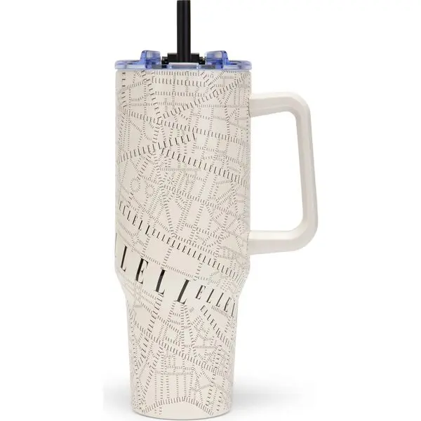 ELLE 40oz Parisian Double Walled Insulated Stainless Steel Tumbler - Map It Out