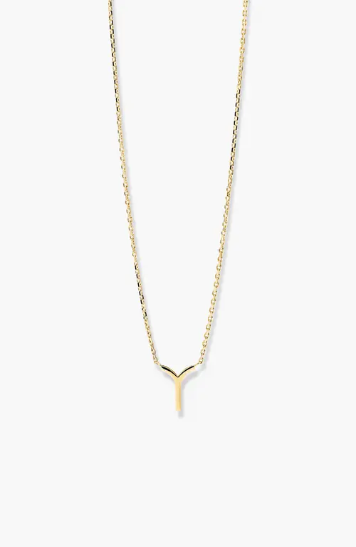 Mejuri Zodiac Sign Necklace - Aries