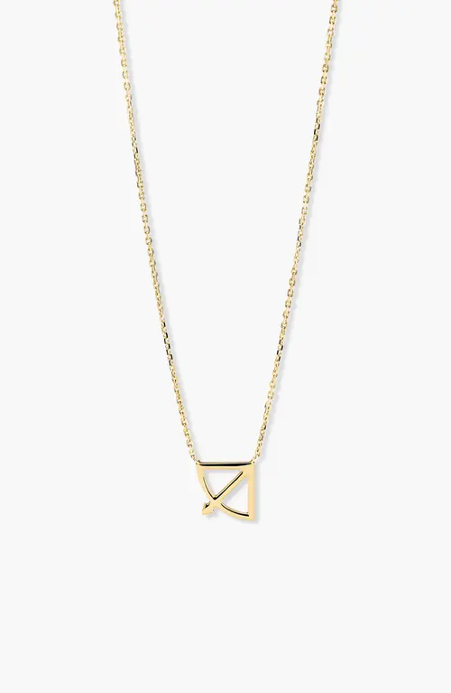 Mejuri Zodiac Sign Necklace - Sagittarius