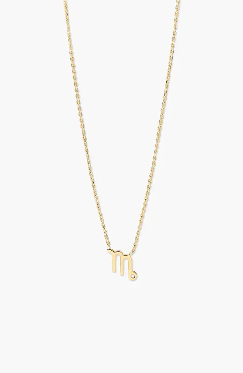 Mejuri Zodiac Sign Necklace - Virgo