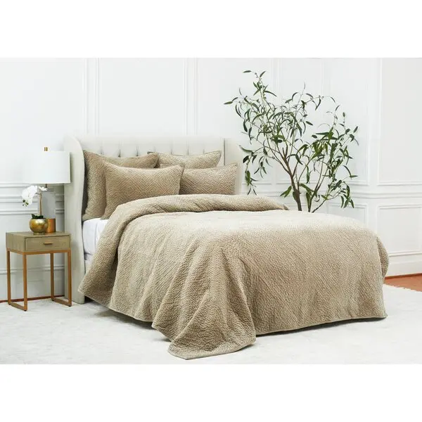 ELISABETH YORK Vela French Pillow Sham - Grey