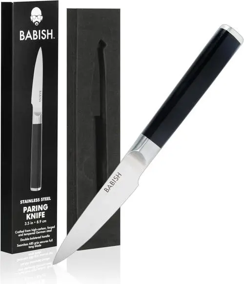 BABISH High Carbon 1.4116 German Steel 3.5 Inch Paring Knife
