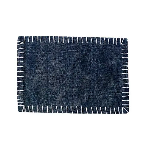 Carol & Frank Carter Stitching Placemats Set Of 4 14" X 20