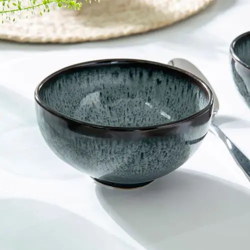 VILLEROY & BOCH Lave Gris Soup Bowl