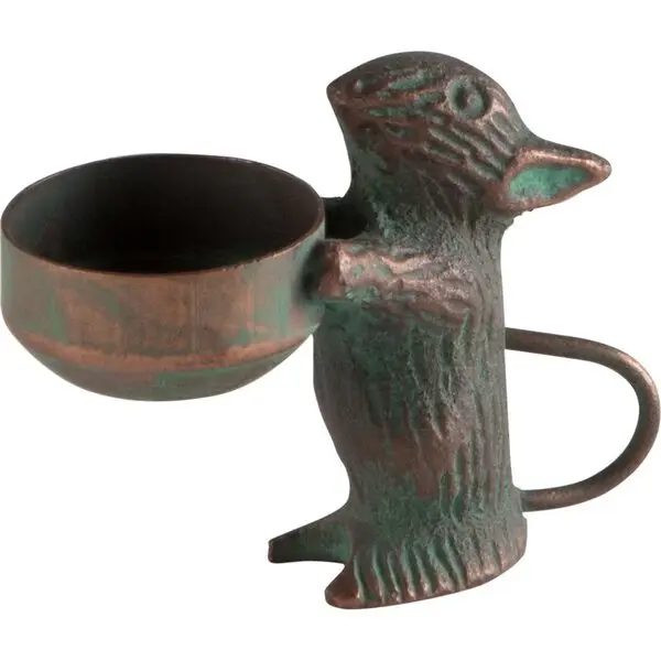 TAG Garden Mouse Tealight Candle Holders - Brown
