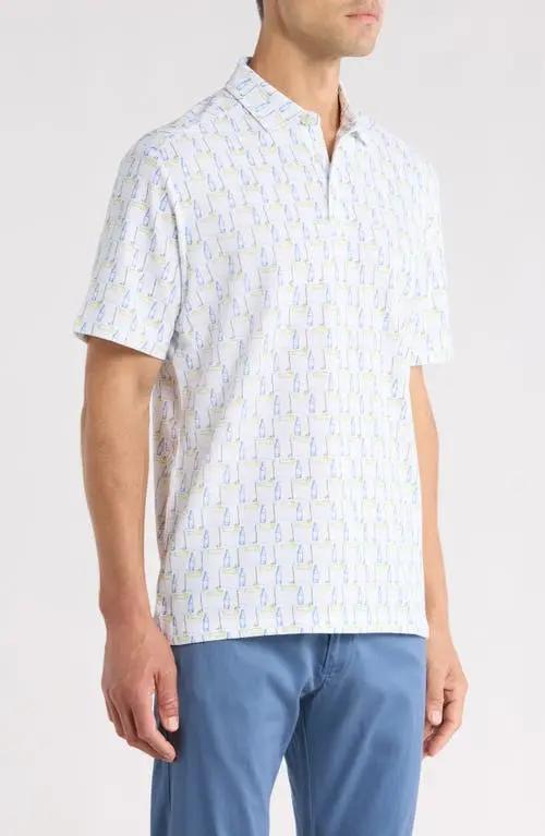 Tommy Bahama Big & Tall Emfielder Islandzone® Cocktail Polo - White