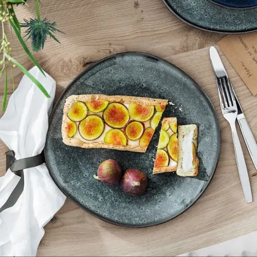 VILLEROY & BOCH Lave Gris Salad Plate - Grey